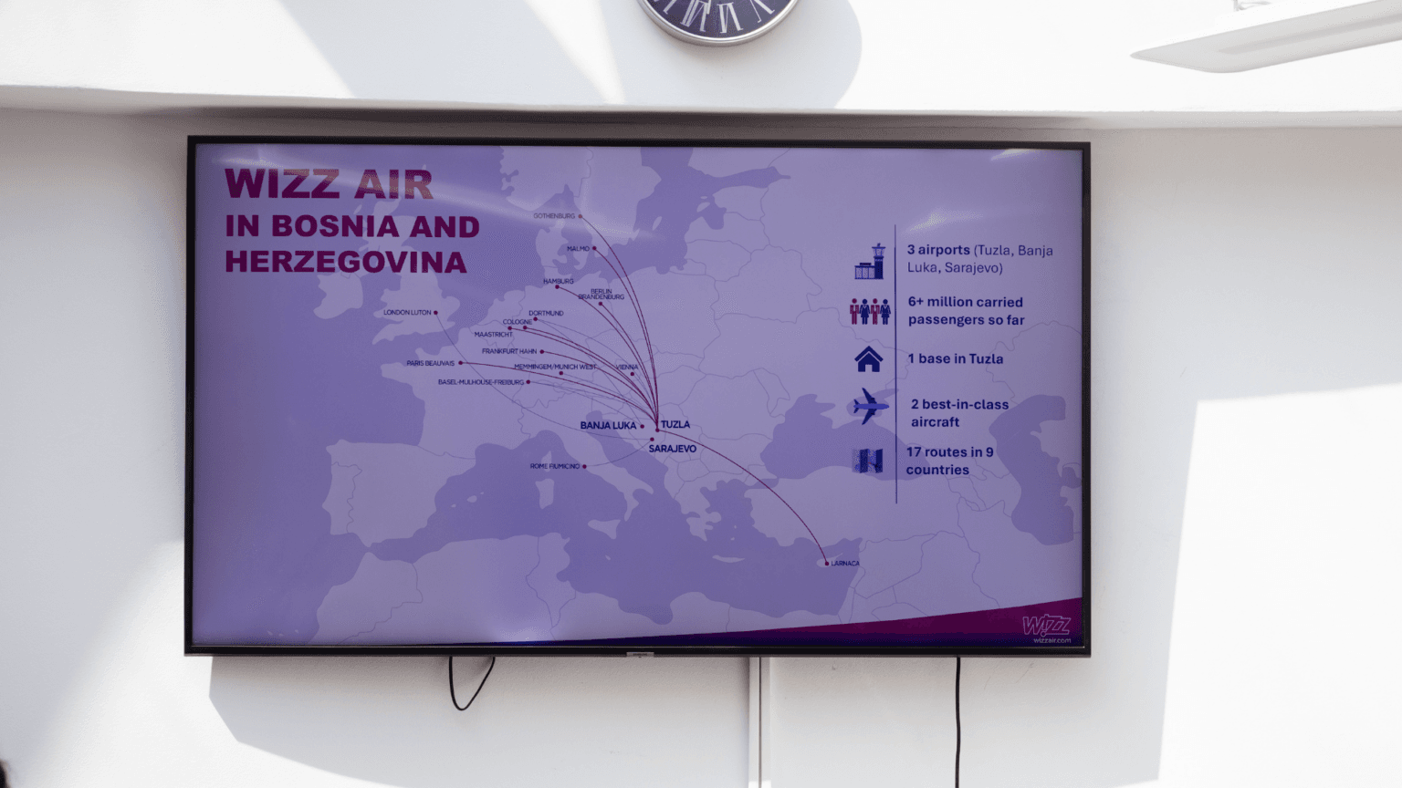 WIZZ AIR ANNOUNCES THE REOPENING OF ITS TUZLA BASE AND BECOMES THE ...